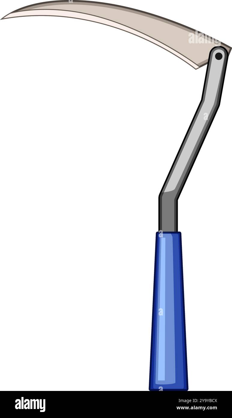 agriculture scythe cartoon vector illustration Stock Vector Image & Art ...