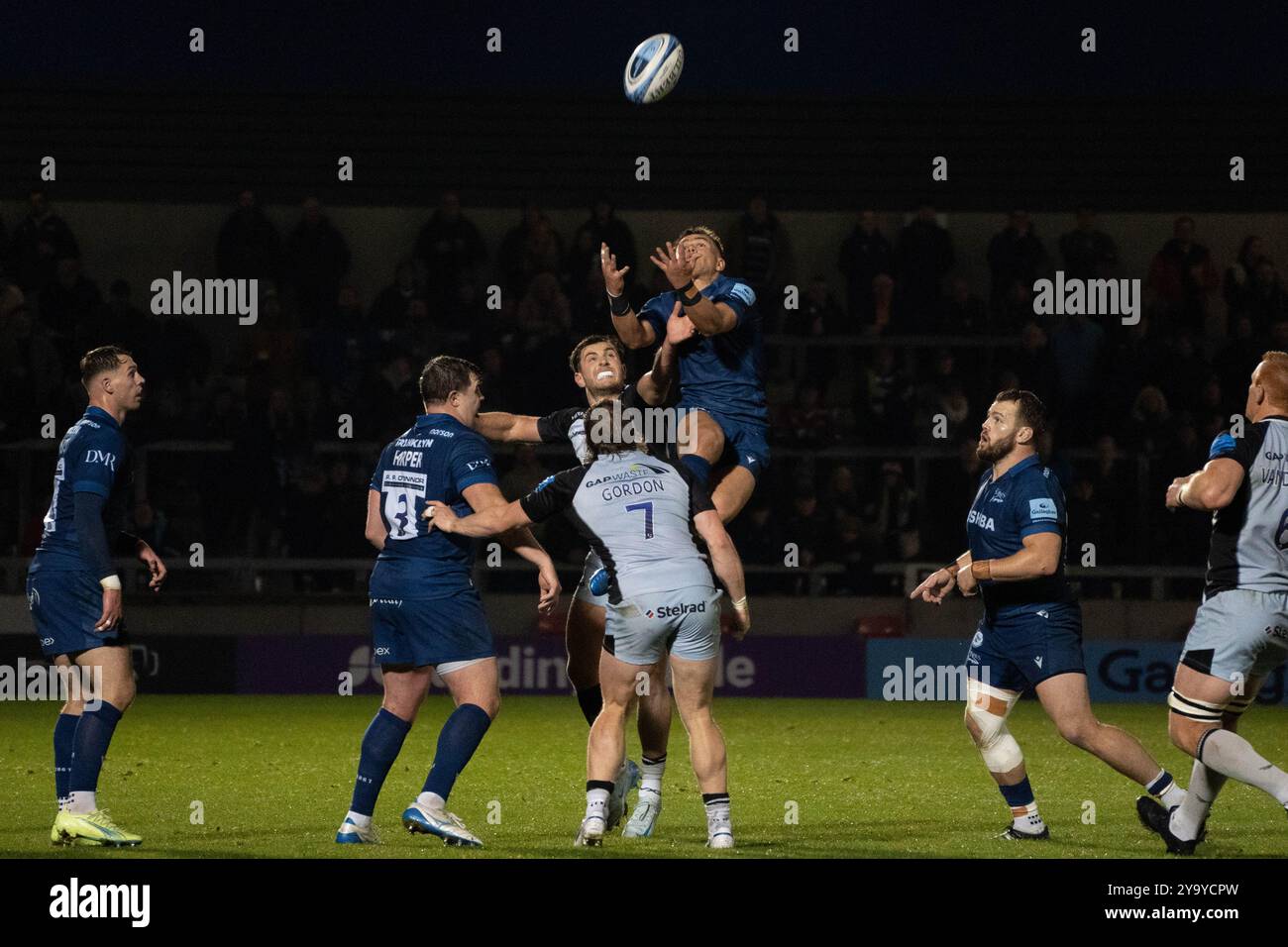 Sale Sharks vs Newcastle Falcons - Gallagher Premiership Rugby - 11th ...