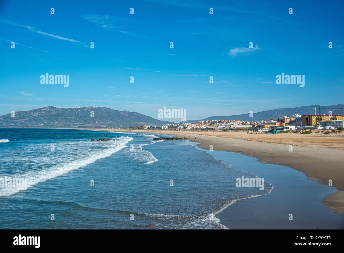 Los Lances beach Stock Photo - Alamy