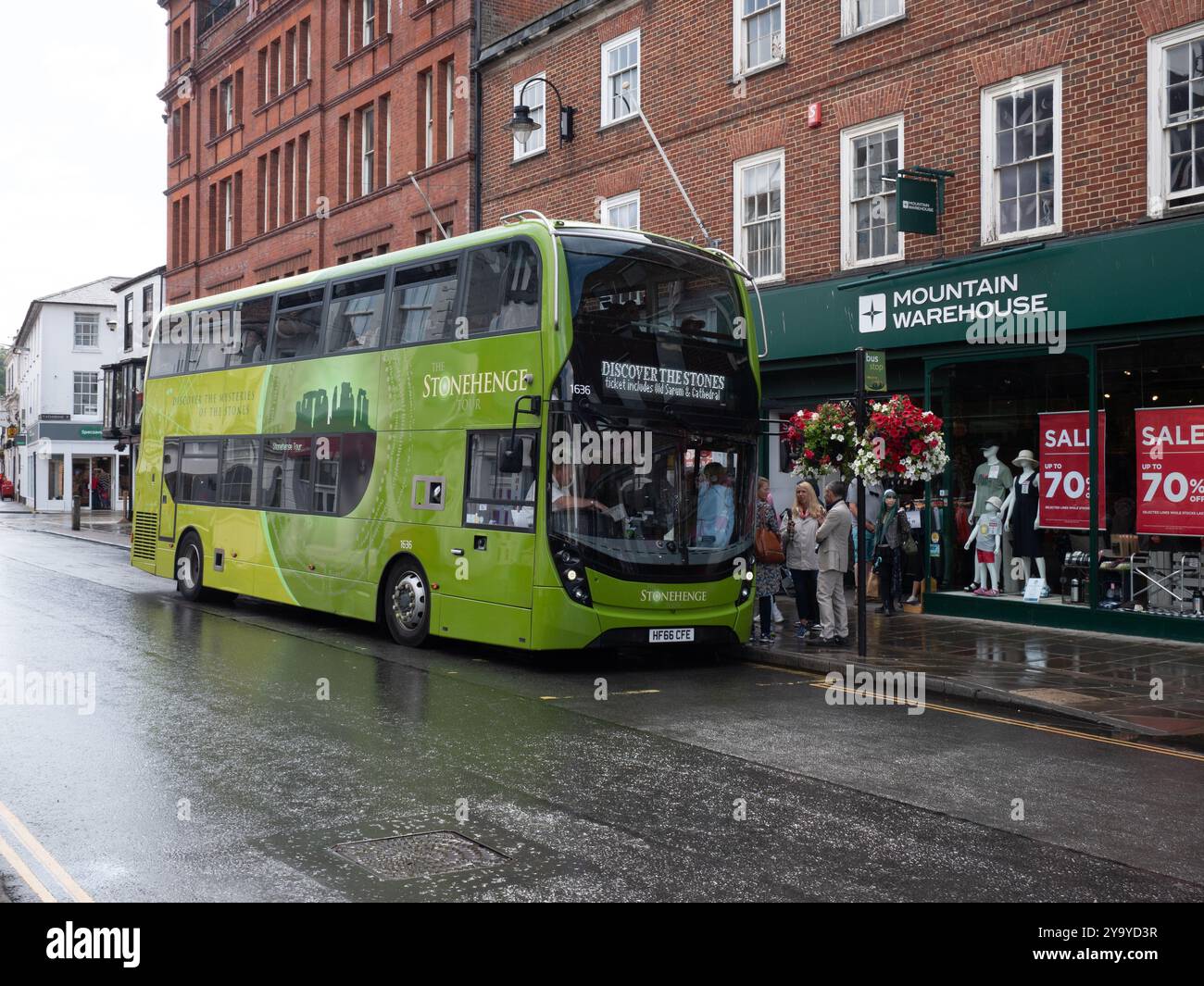 Buses of Somerset Alexander-Dennis bus in Taunton Stock Photo - Alamy