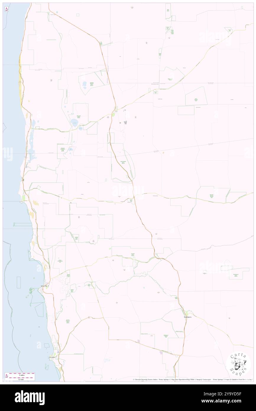 Coorow map hi-res stock photography and images - Alamy