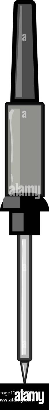 desolder soldering iron cartoon vector illustration Stock Vector Image ...