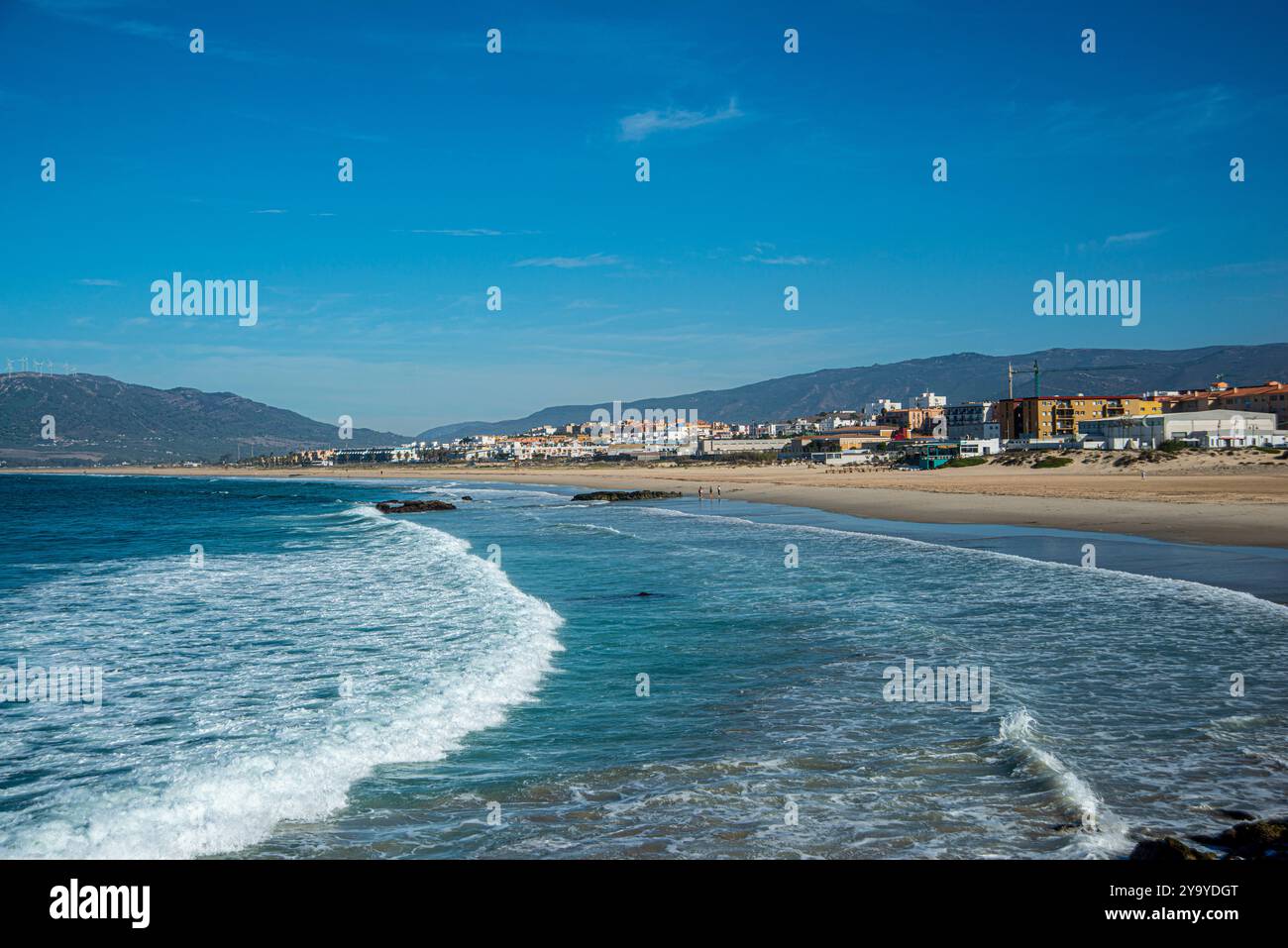 Los Lances beach Stock Photo - Alamy