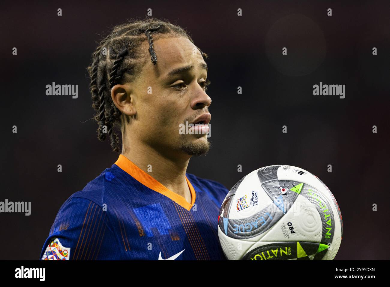 BOEDAPEST - Xavi Simons of Holland during the UEFA Nations League match ...