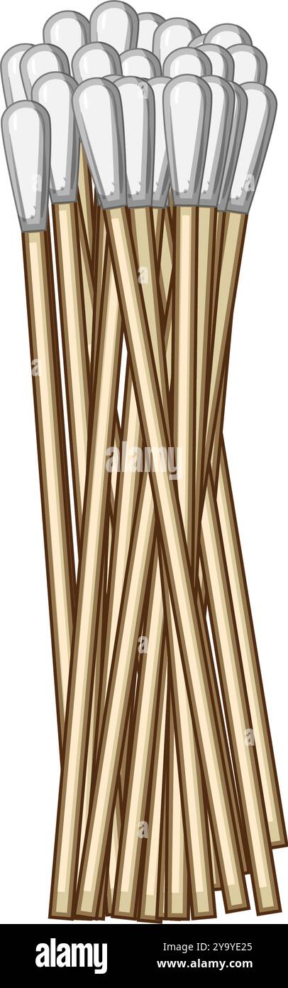 infection sterile swab cartoon vector illustration Stock Vector Image ...