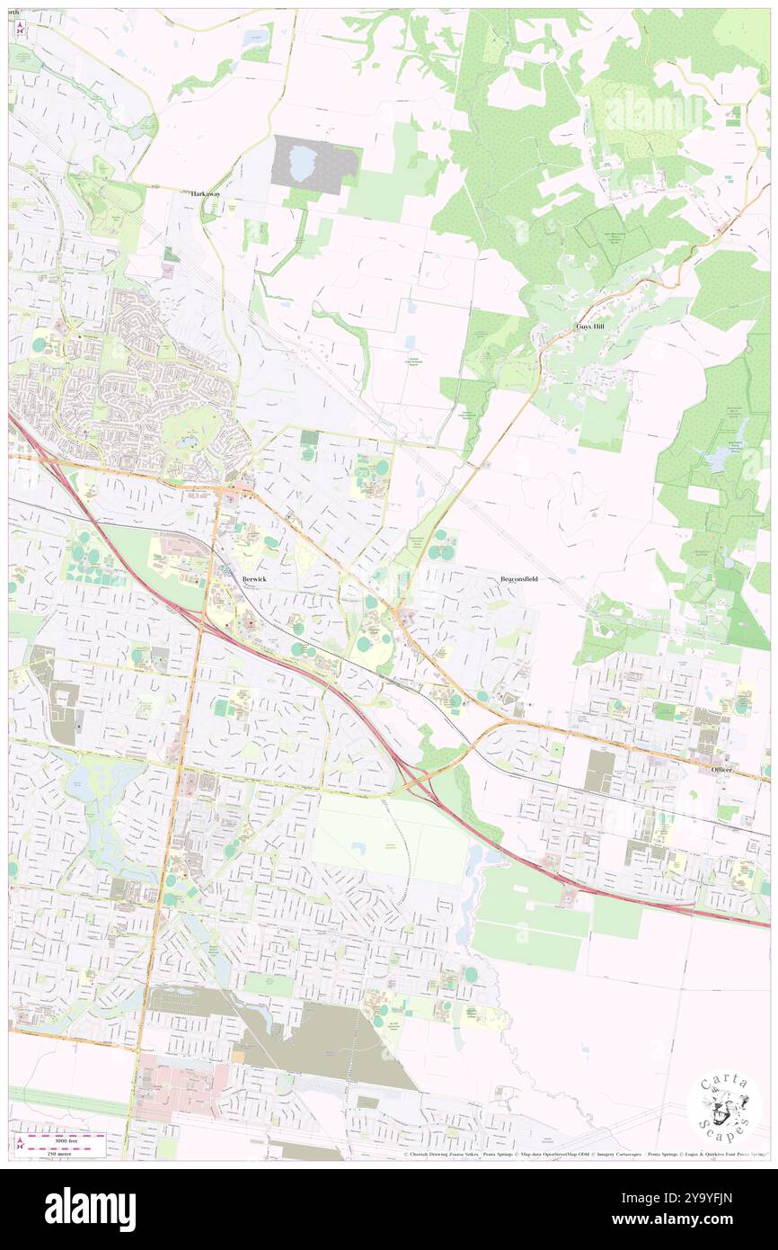 Akoonah Park, Casey, AU, Australia, Victoria, S 38 2' 27'', N 145 21 ...