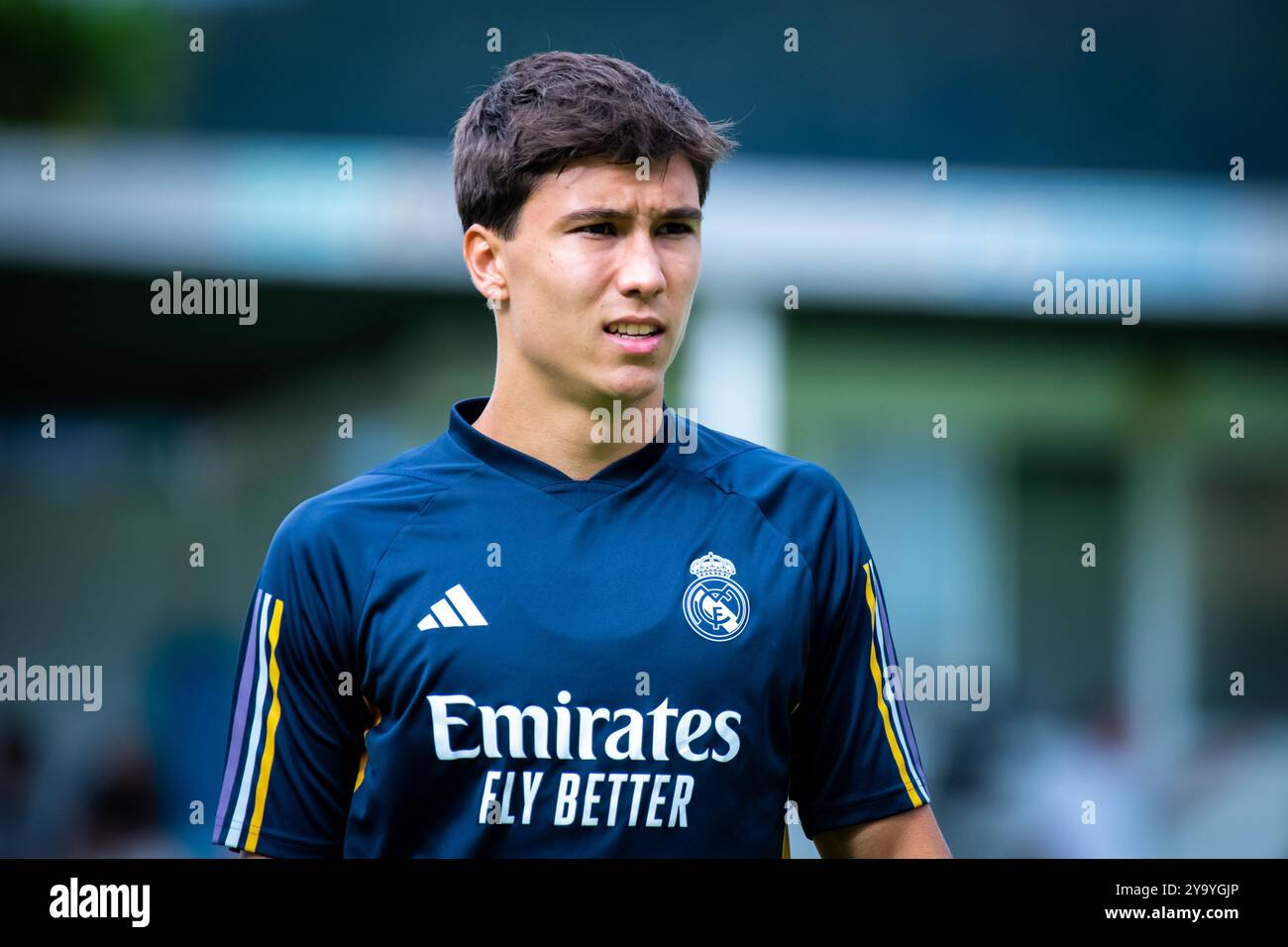 Viveiro, Spain. 05 August, 2023. Real Madrid Castilla vs Racing Club ...