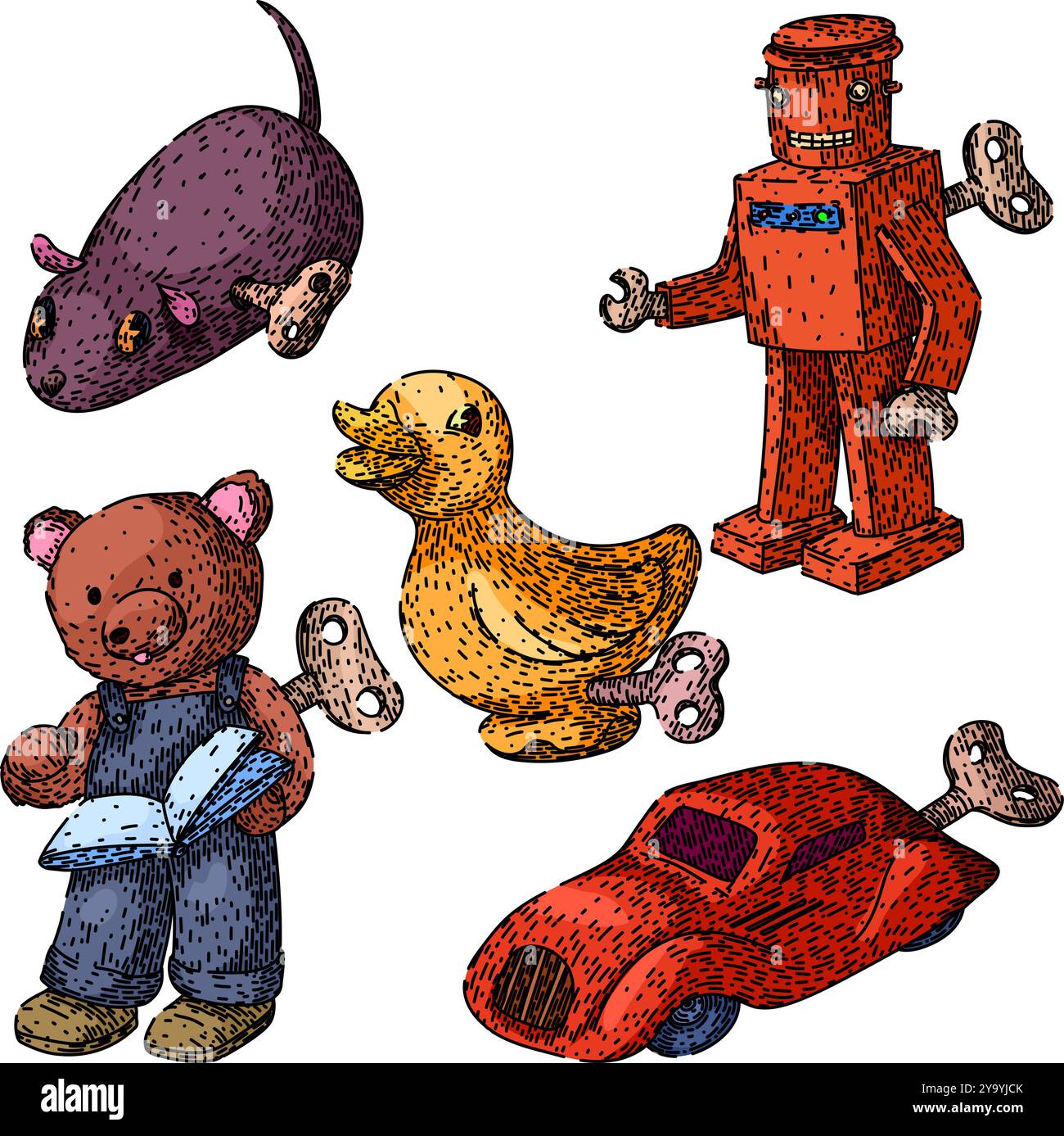 Automaton antique Stock Vector Images - Alamy