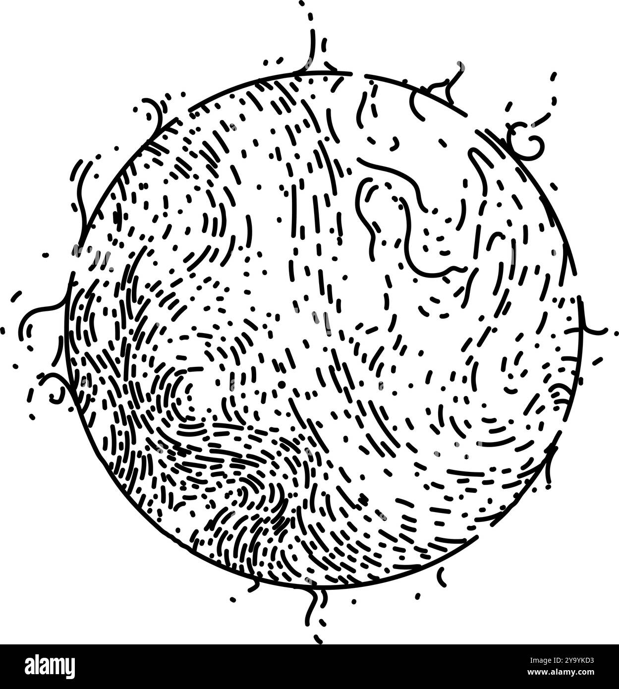 sunshine sun sketch hand drawn vector Stock Vector Image & Art - Alamy