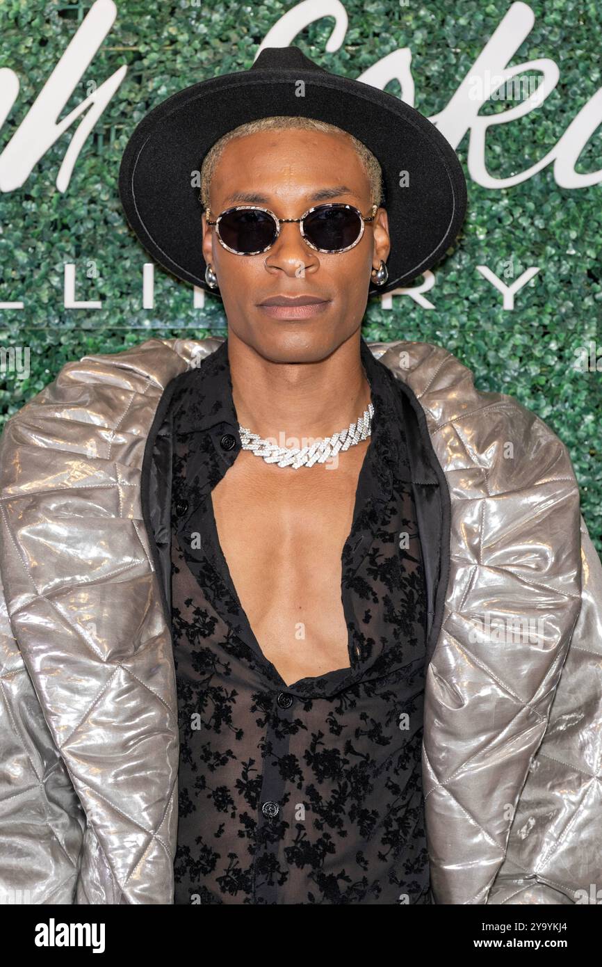 Los Angeles, USA. 10th Oct, 2024. Recording Artist Roy Covington ...