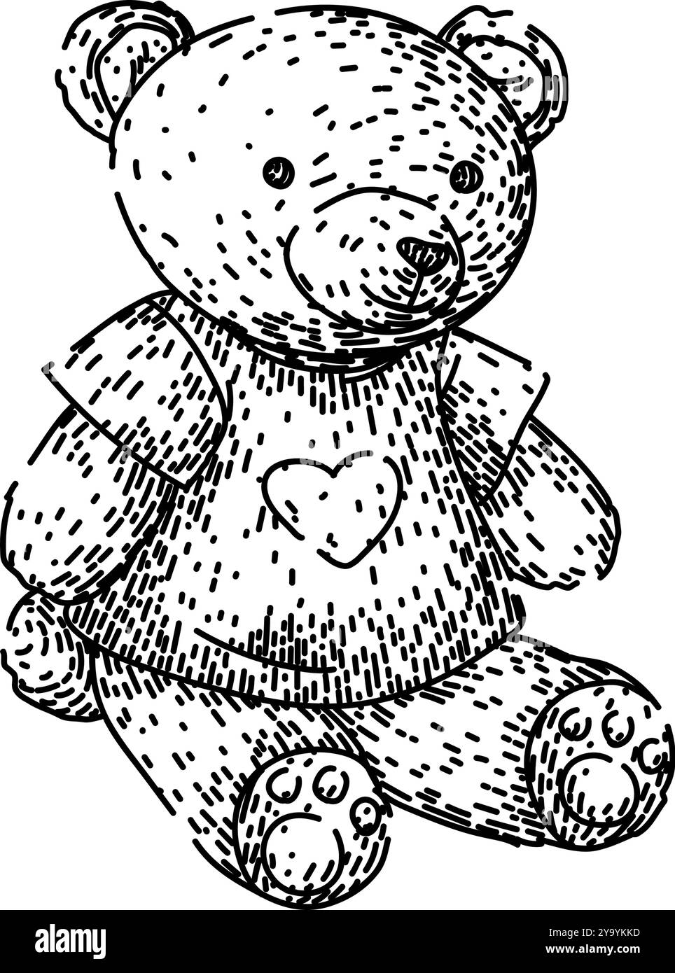 Hug teddy bear Black and White Stock Photos & Images - Alamy