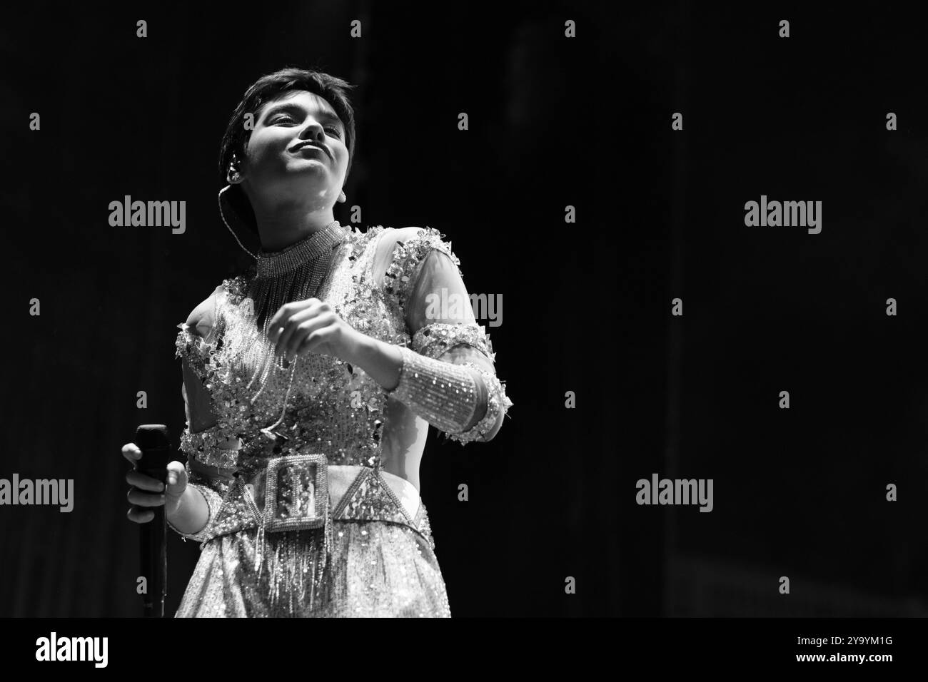 Latin american stadium Black and White Stock Photos & Images - Alamy