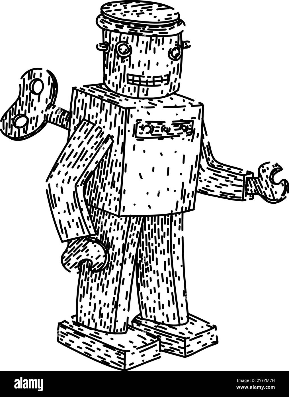 Automaton antique Stock Vector Images - Alamy