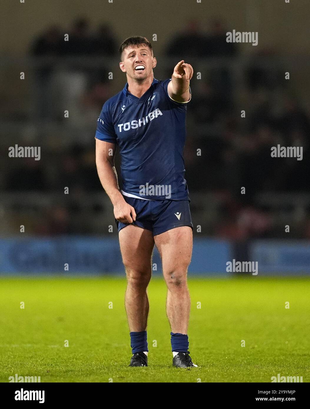 Sale Sharks' Ben Curry during the Gallagher Premiership match at the ...