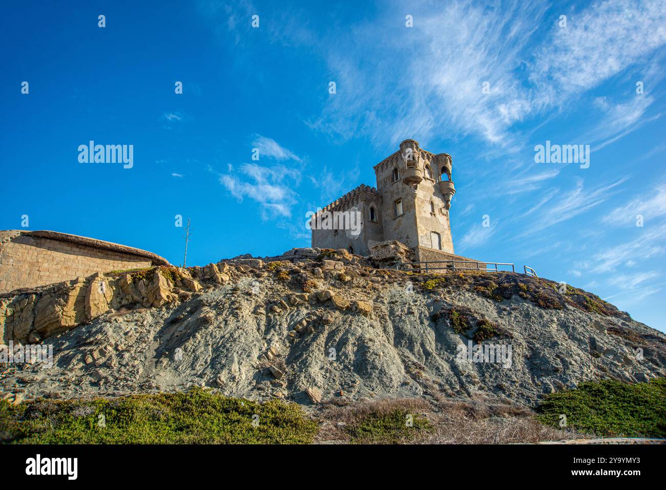 Santa Catalina Castle Stock Photo - Alamy