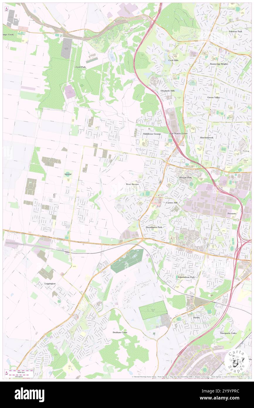 West Hoxton, Liverpool, AU, Australia, New South Wales, S 33 56' 1'', N ...