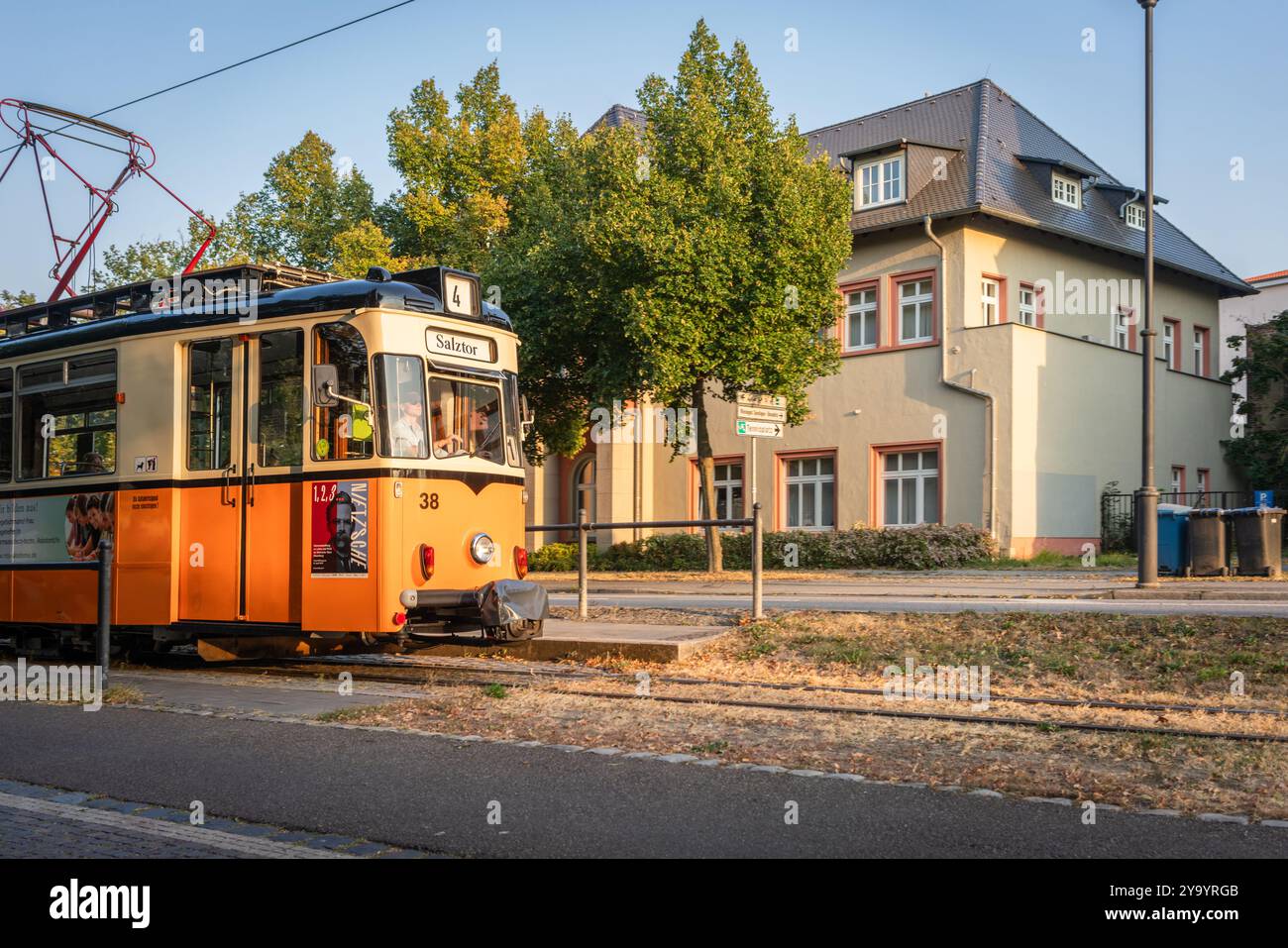 Naumburg historic tramway hi-res stock photography and images - Alamy