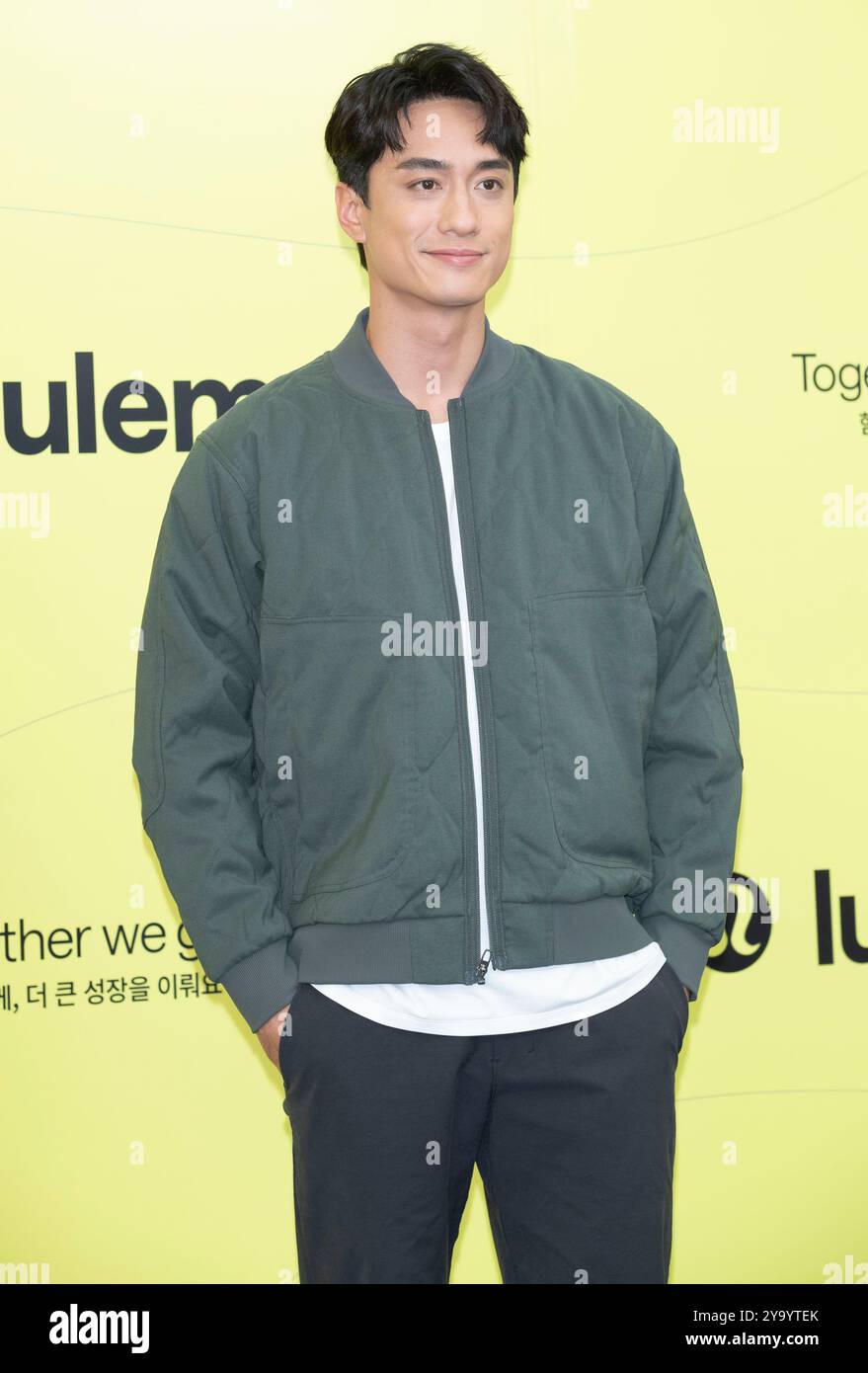 Seoul, South Korea. 11th Oct, 2024. Hong Kong-China actor Terrance Lau ...