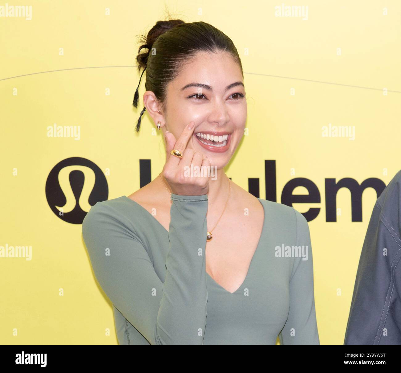 Seoul, South Korea. 11th Oct, 2024. Japanese actress and model Hikari Mori, attends a photocall ...