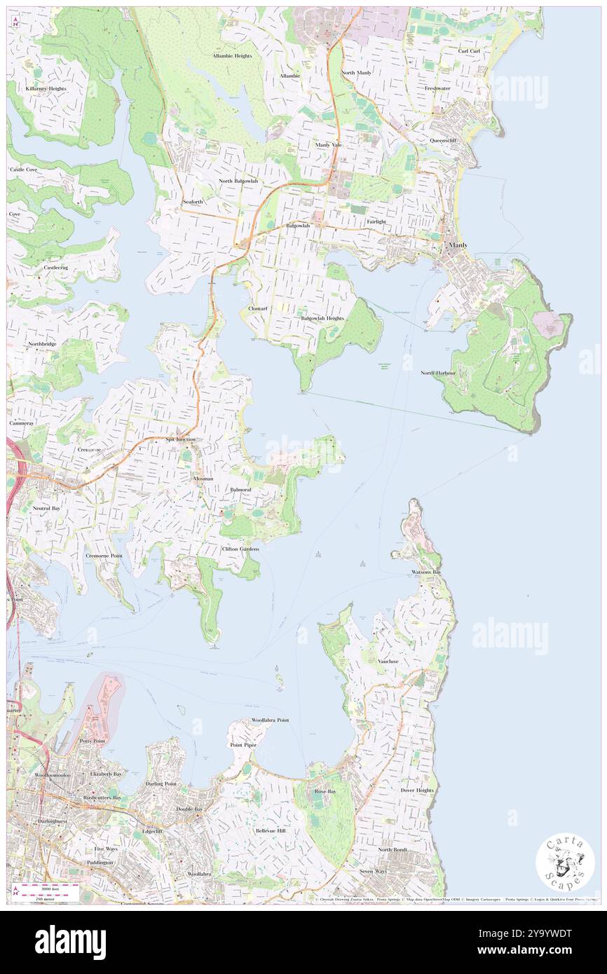 Middle Head Oval, Mosman, AU, Australia, New South Wales, S 33 49' 36 ...