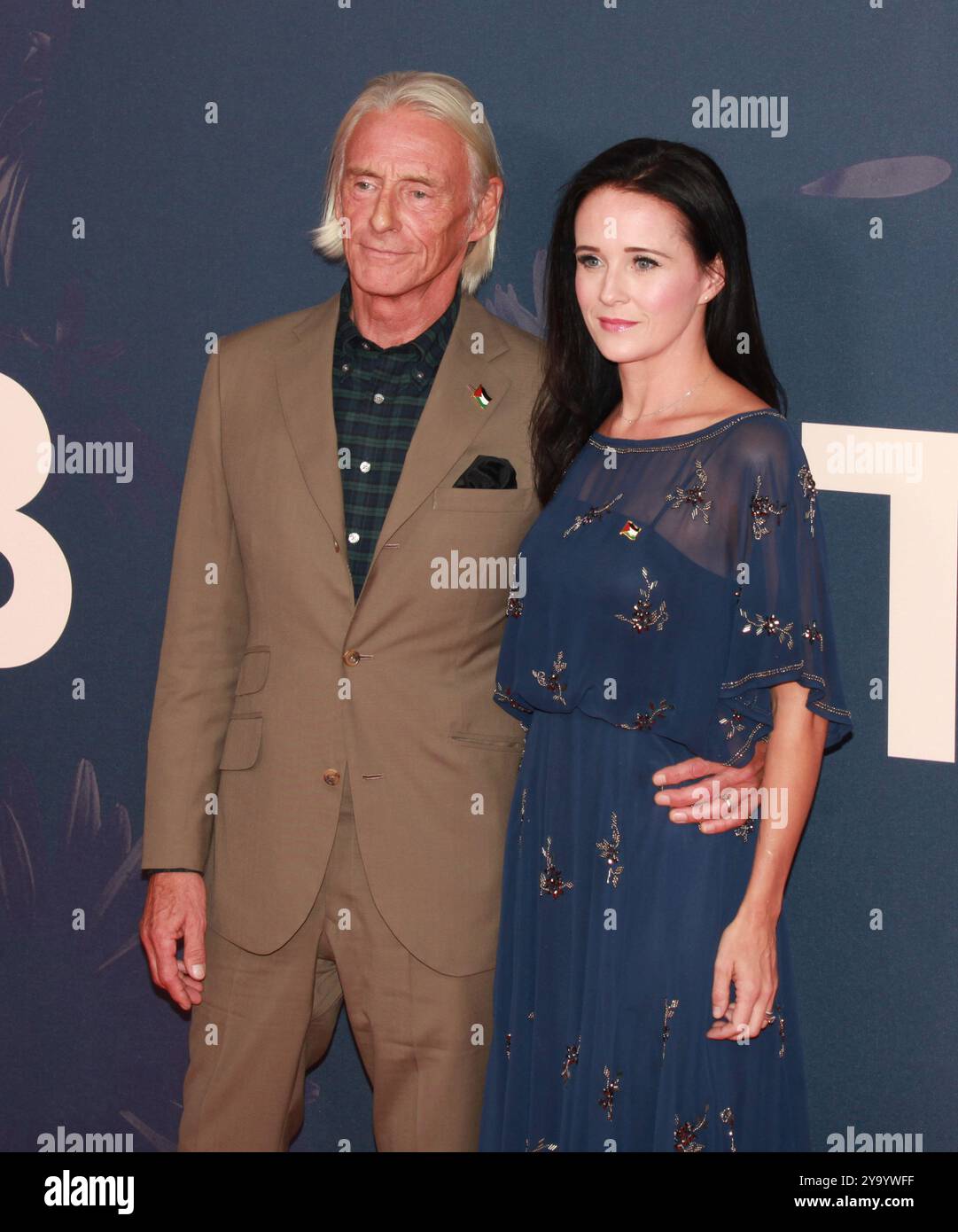 London, UK. Paul Weller and Hannah Andrews at the Blitz premiere at the ...