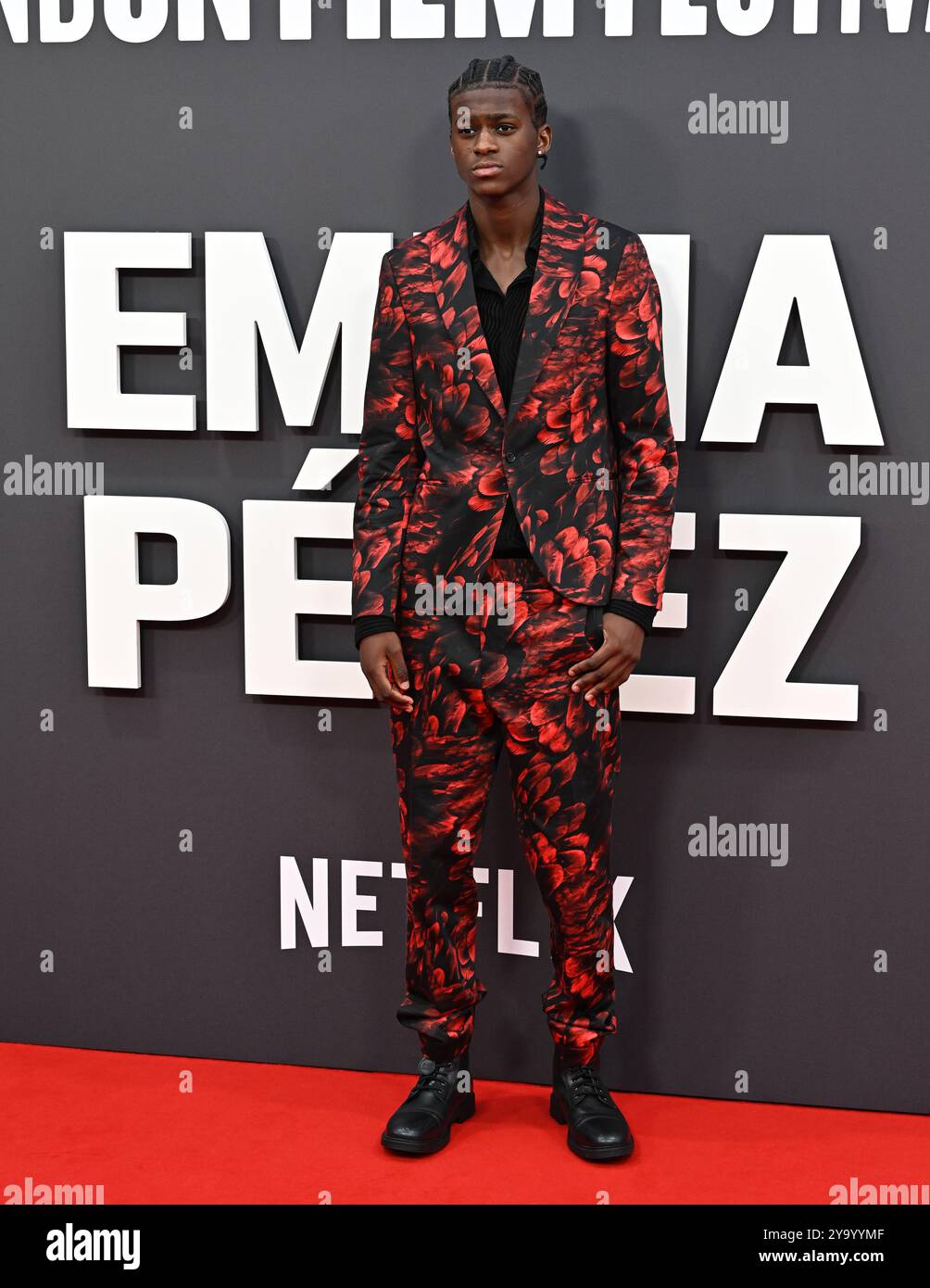 LONDON, UK. 11th Oct, 2024. Callum Daniel attends "Emilia Pérez" - 68th ...