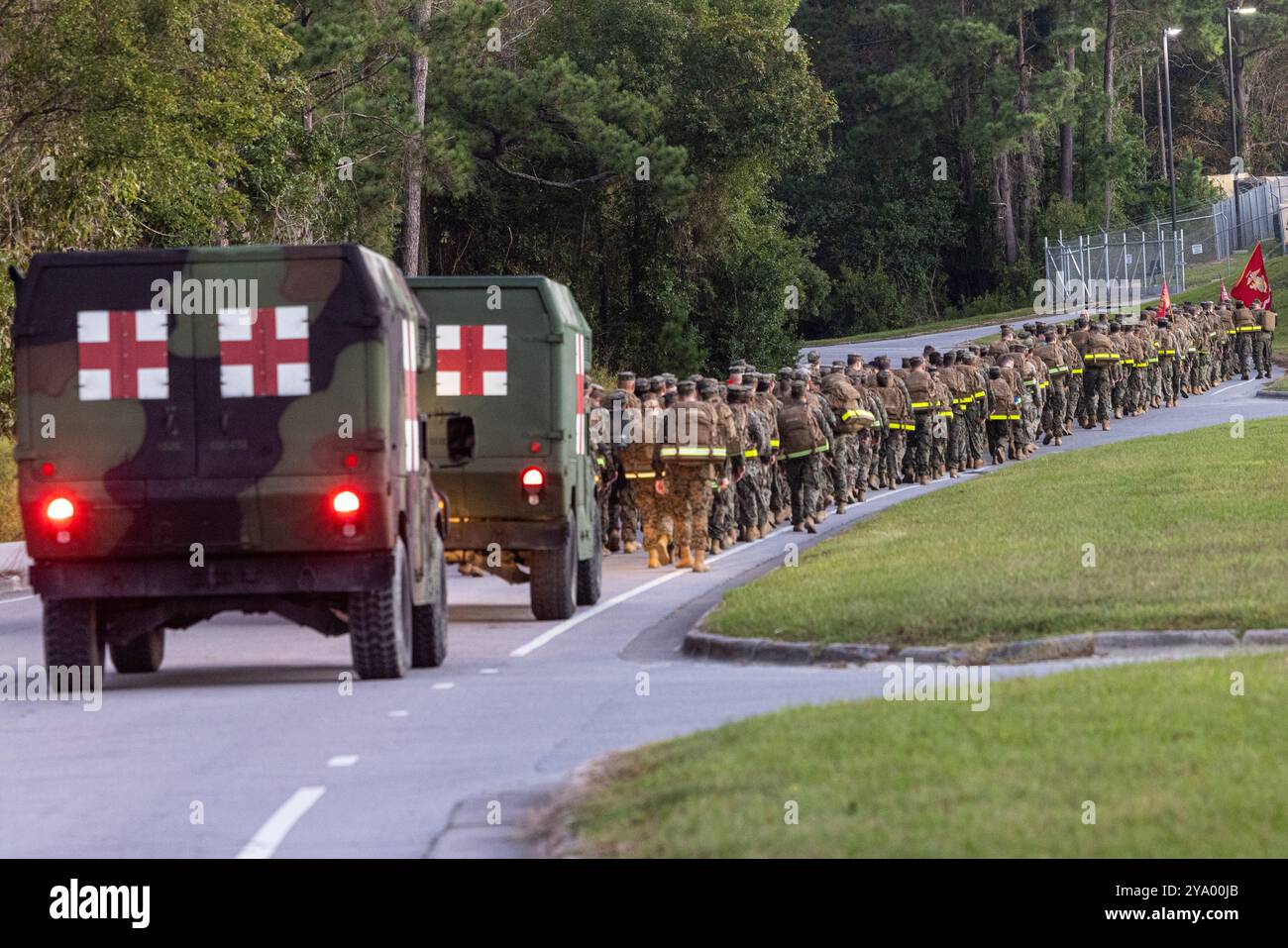U.S. Marines and Sailors with 2nd Medical Battalion, 2nd Marine ...