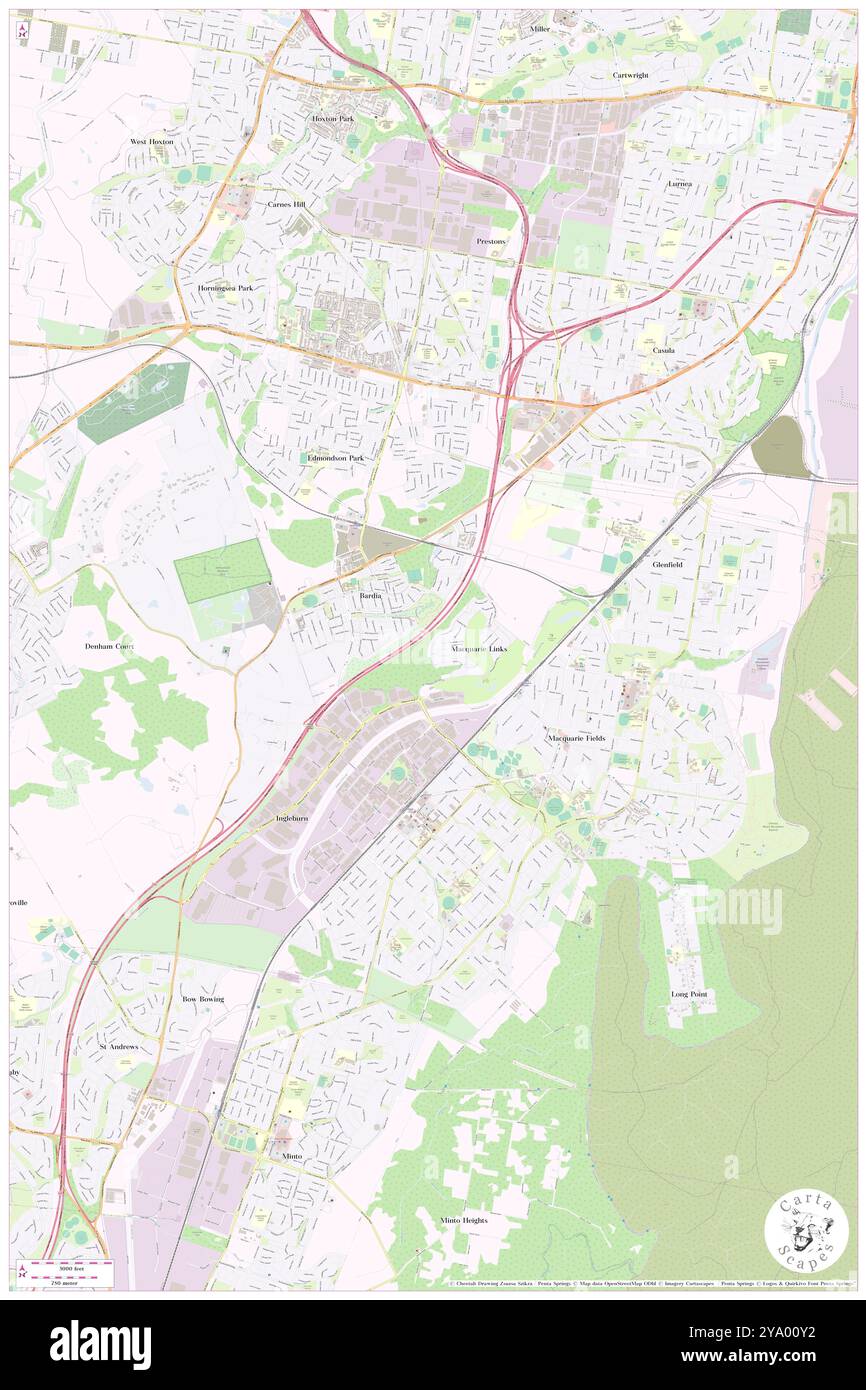 Westland Memorial Park, , AU, Australia, New South Wales, S 33 58' 54 ...