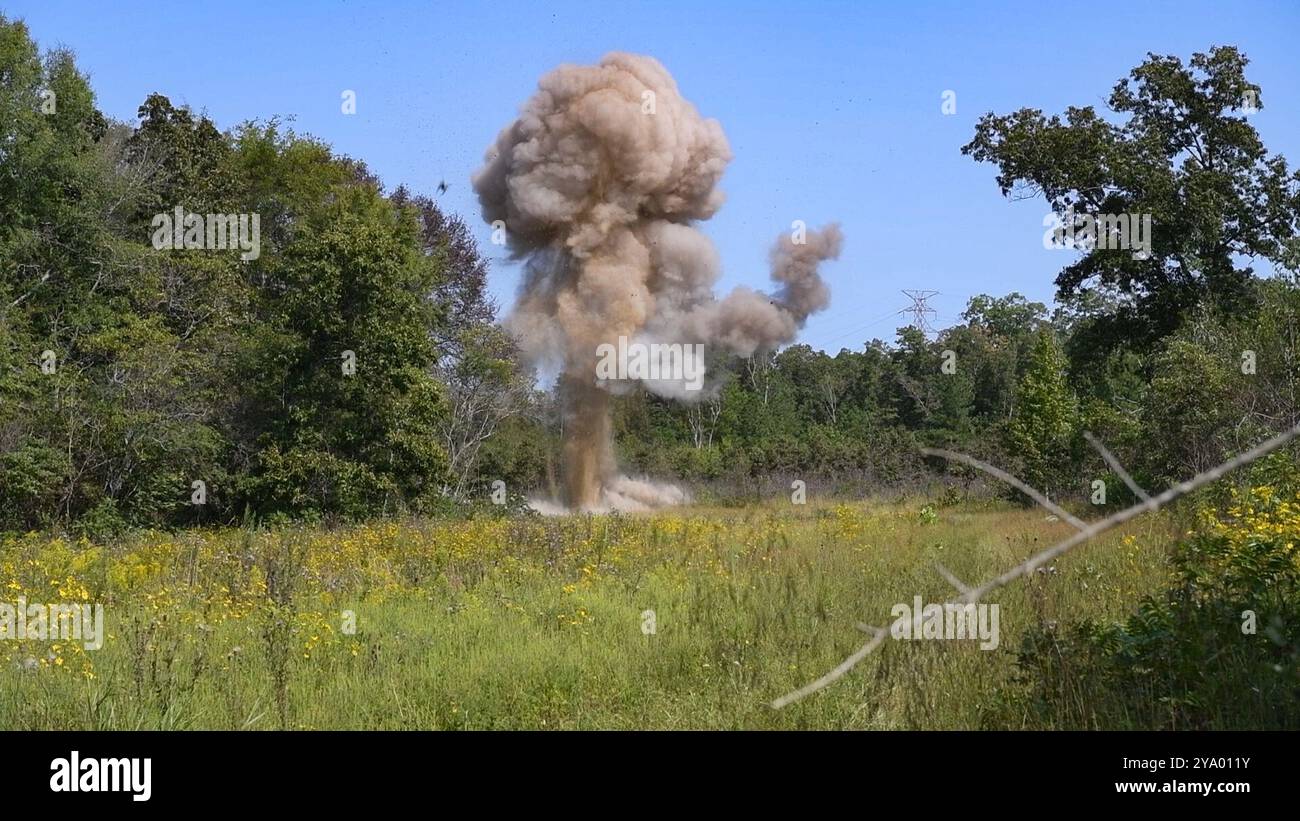 Leftover explosive test materials and items containing residue from a ...
