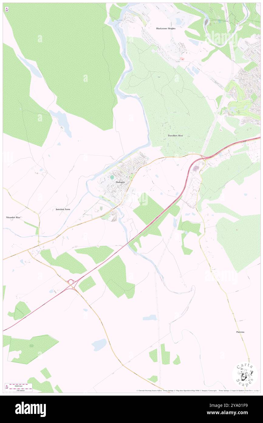 White Hill, Meander Valley, AU, Australia, Tasmania, S 41 30' 35'', N ...
