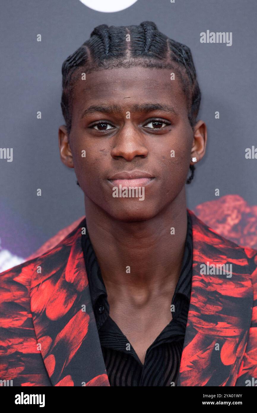 Callum Daniel attending the Emilia Perez Premiere during the 68th BFI ...