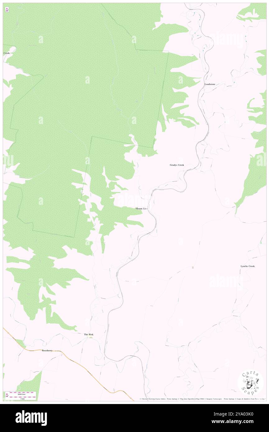 Mount Lion Public School, Kyogle, AU, Australia, New South Wales, S 28 ...