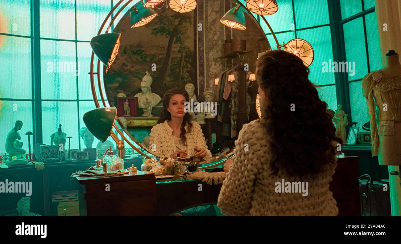 Maria (2024) directed by Pablo Larraín and starring Angelina Jolie as ...