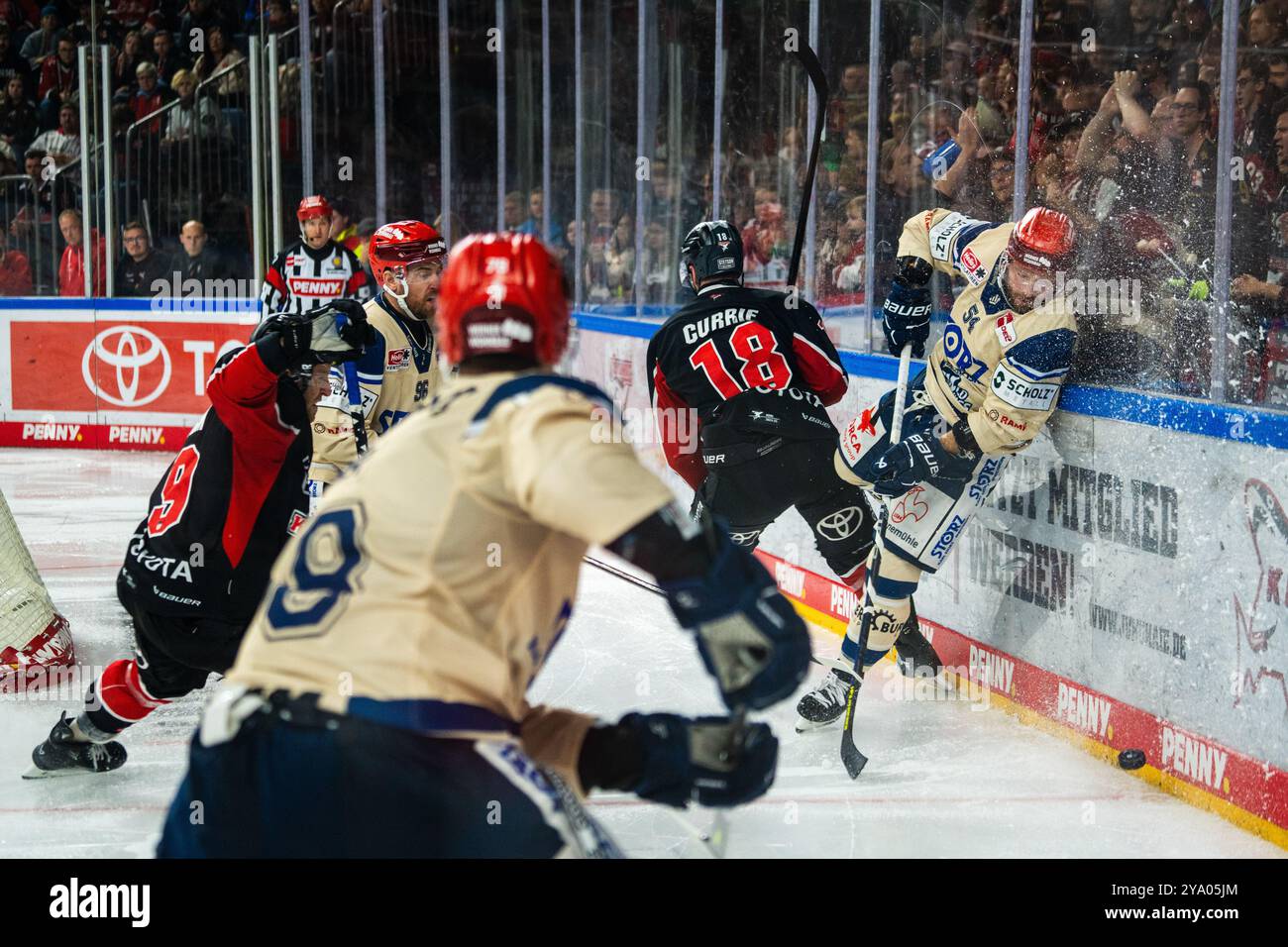 11.10.2024, DEL, German Ice Hockey League Season 2024/25, 8. Matchday ...
