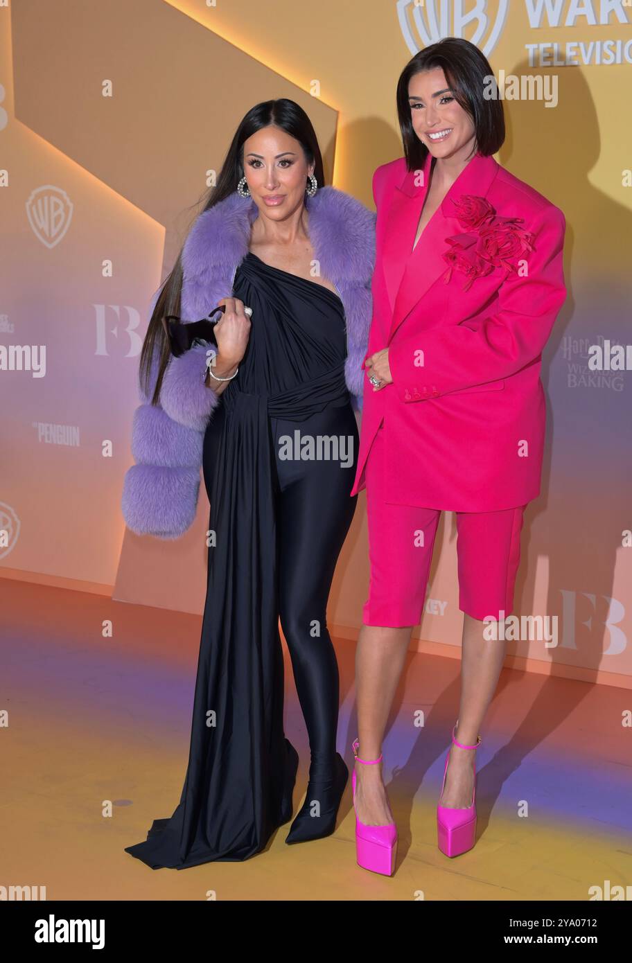 LOS ANGELES, CA. October 10, 2024: Angie Katsanevas & Bronwyn Newport ...