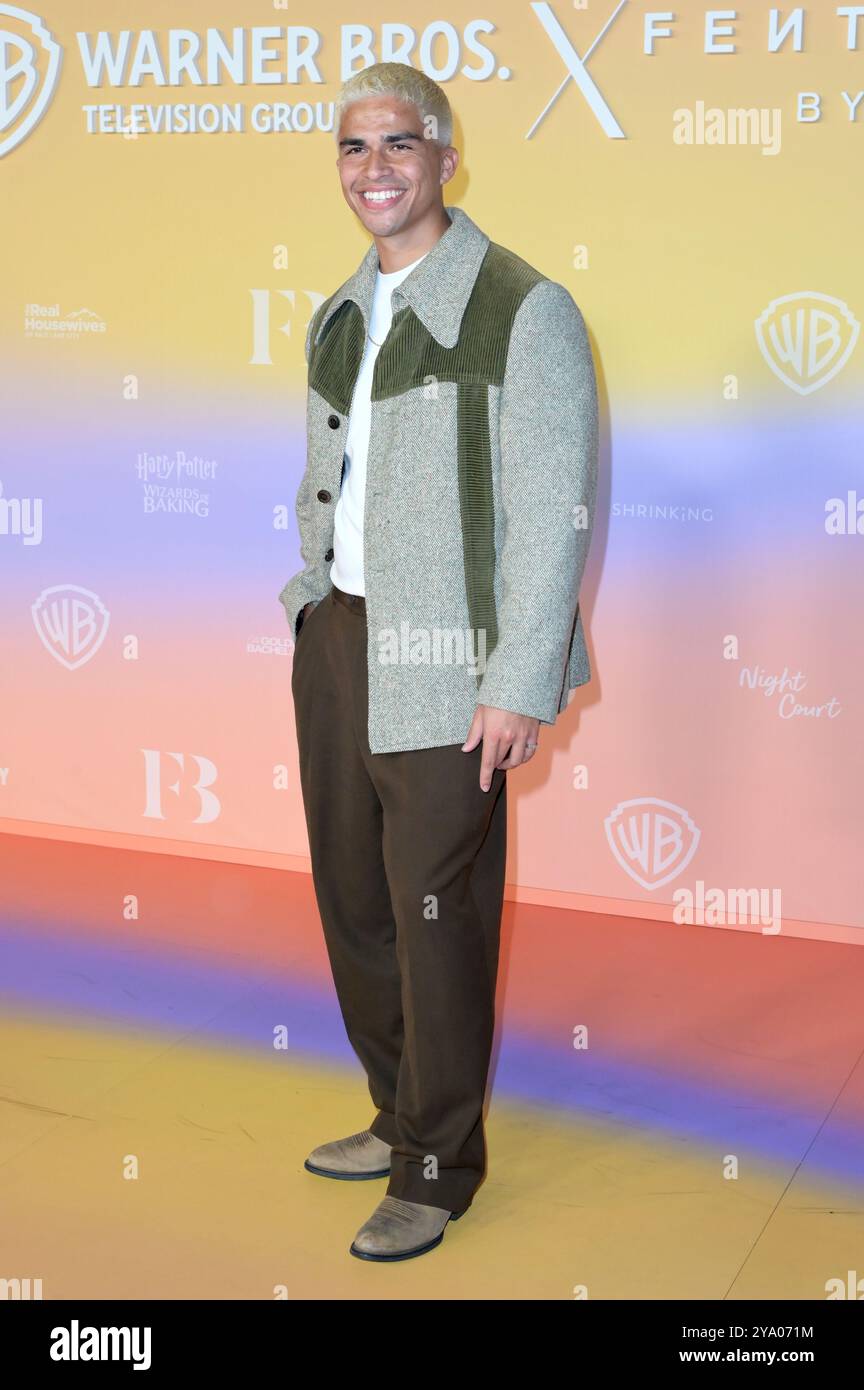LOS ANGELES, CA. October 10, 2024: Alex Aiono at Warner Bros TV Group’s ...