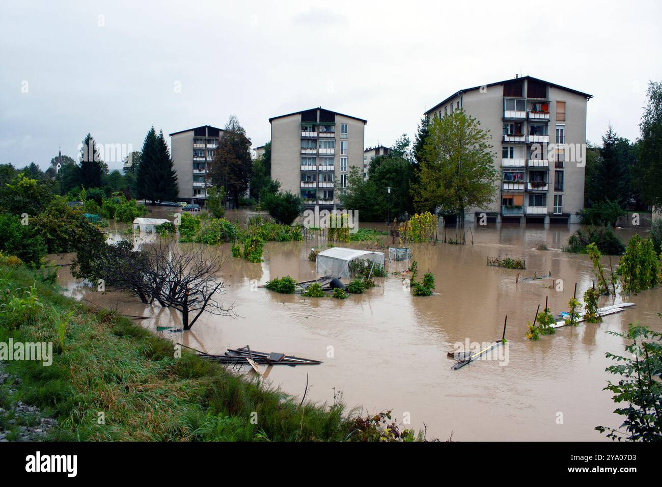 Suburban flood hi-res stock photography and images - Alamy