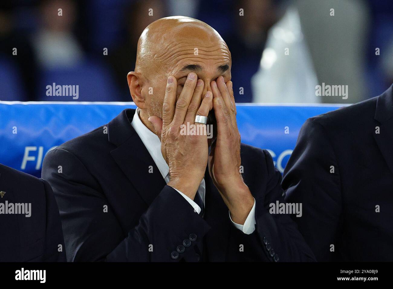 Luciano Spalletti, head coach of Italy, prior to the UEFA Nations ...