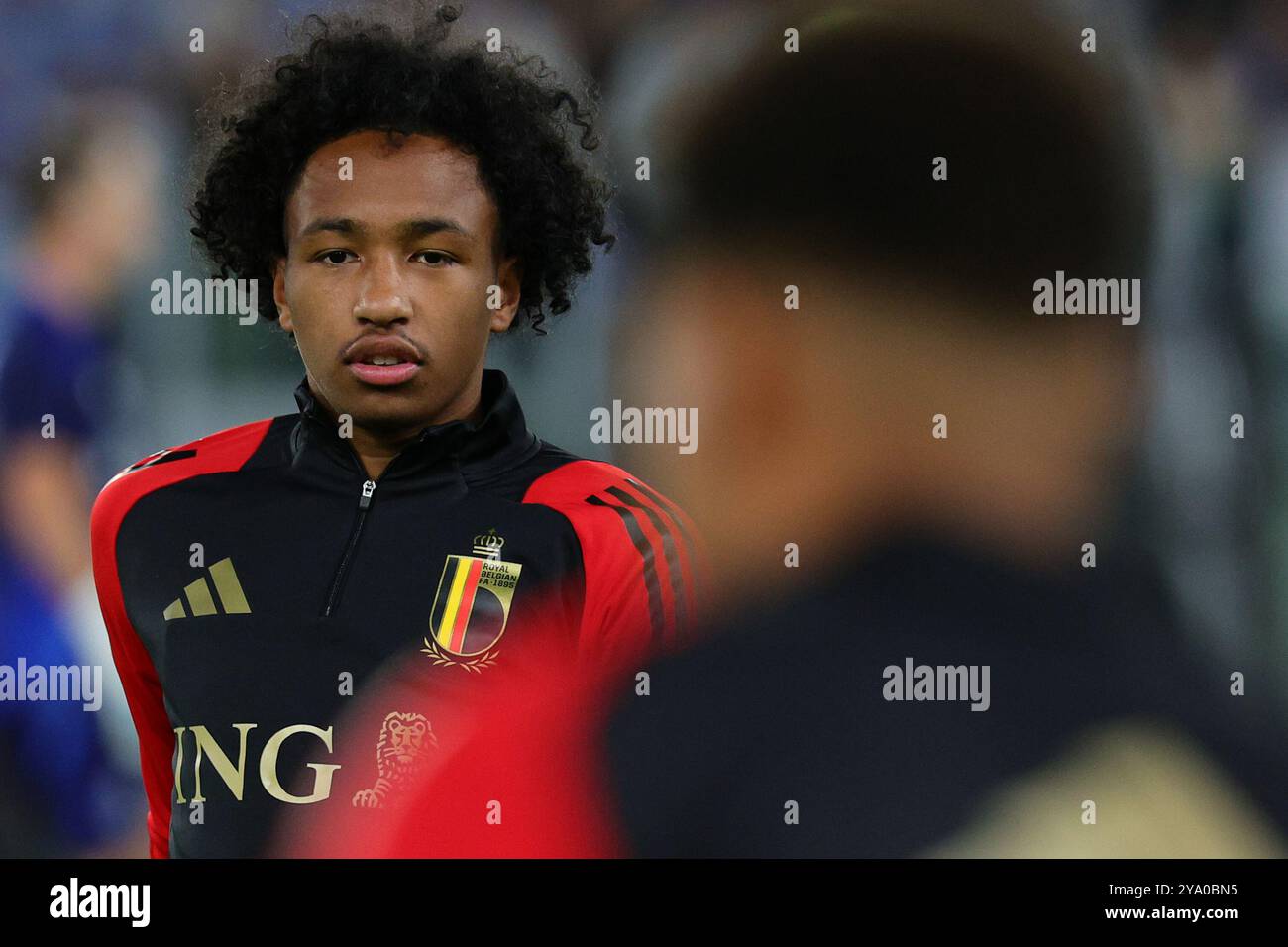 Malick Fofana of Belgium prior to the UEFA Nations League football ...