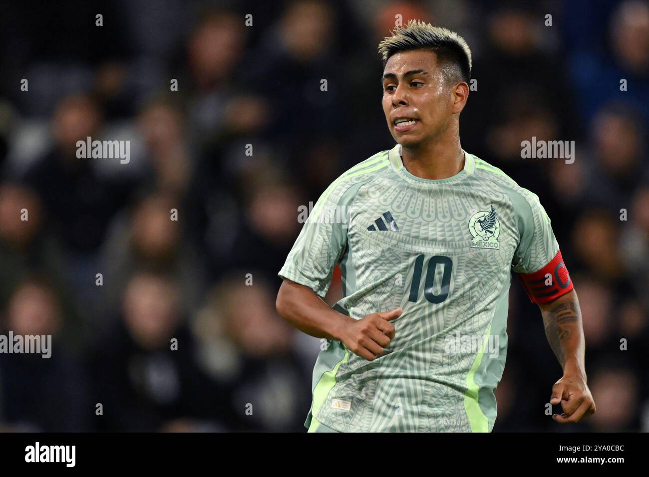 ALMELO - Efrain Alvarez of Mexico U21 during the friendly Interland ...