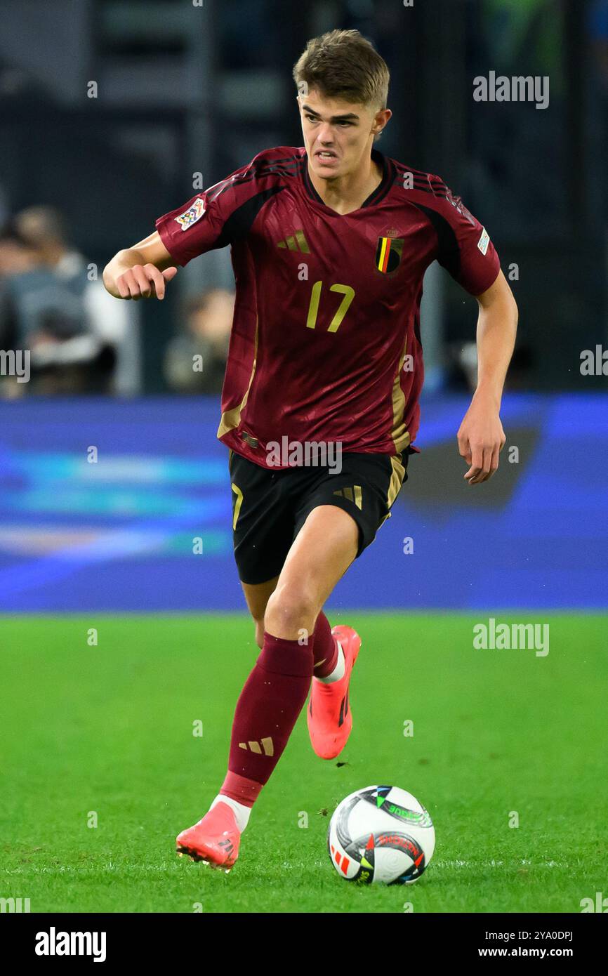 Charles De Ketelaere of Belgium in action during the UEFA Nations ...
