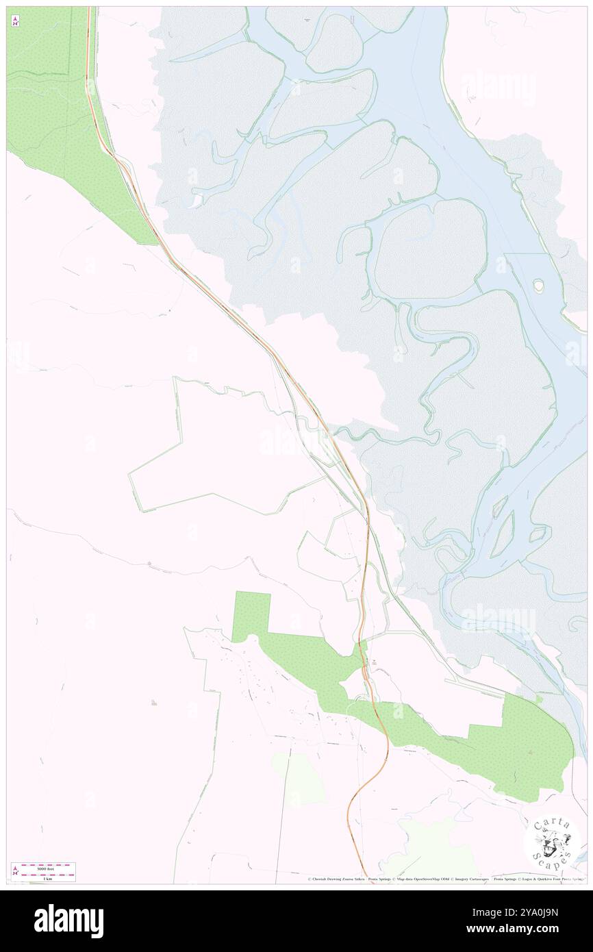 Map of cassowary coast hi-res stock photography and images - Alamy