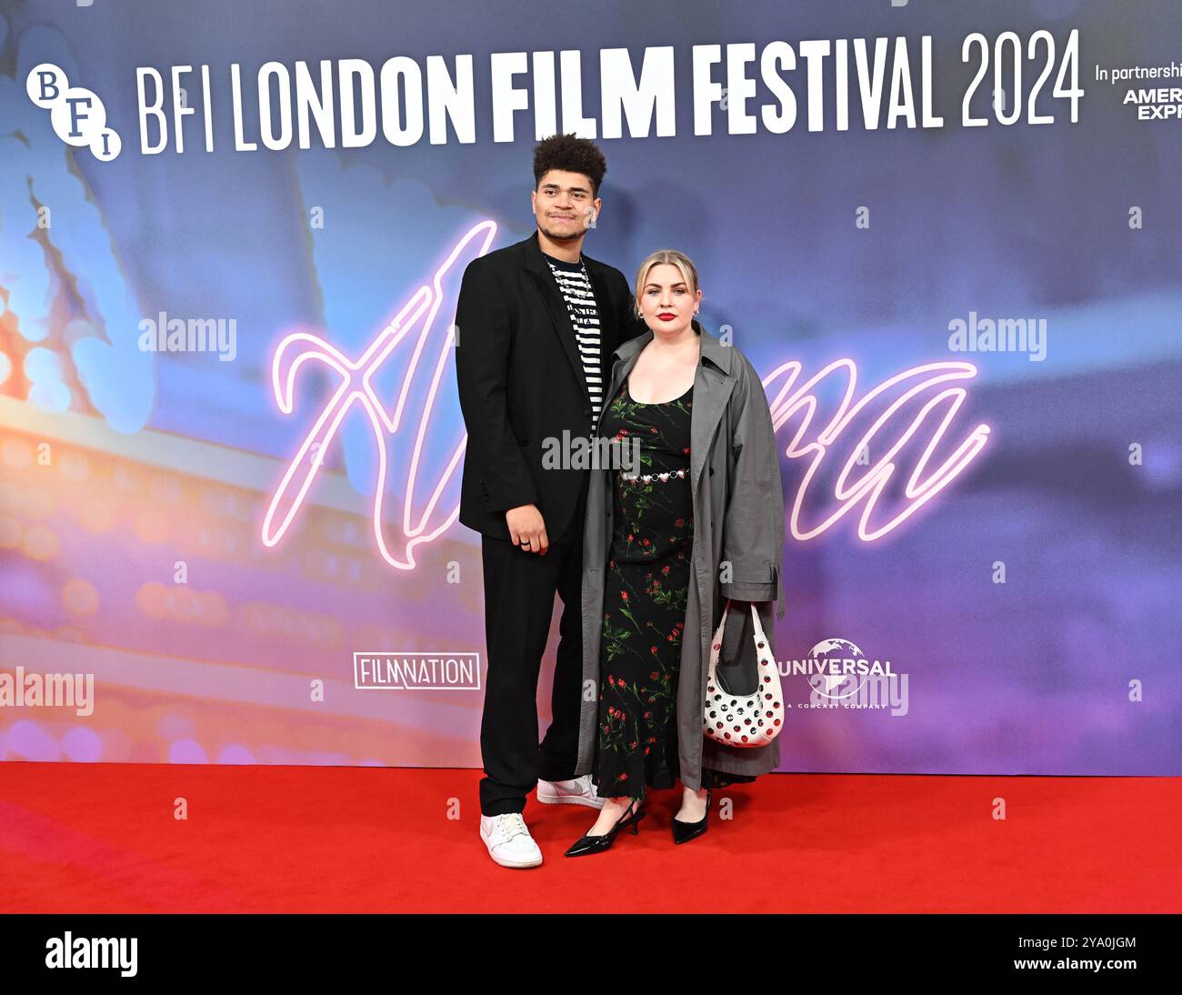 LONDON, ENGLAND: 11th October 2024: Mared Parry attends the "Anora ...