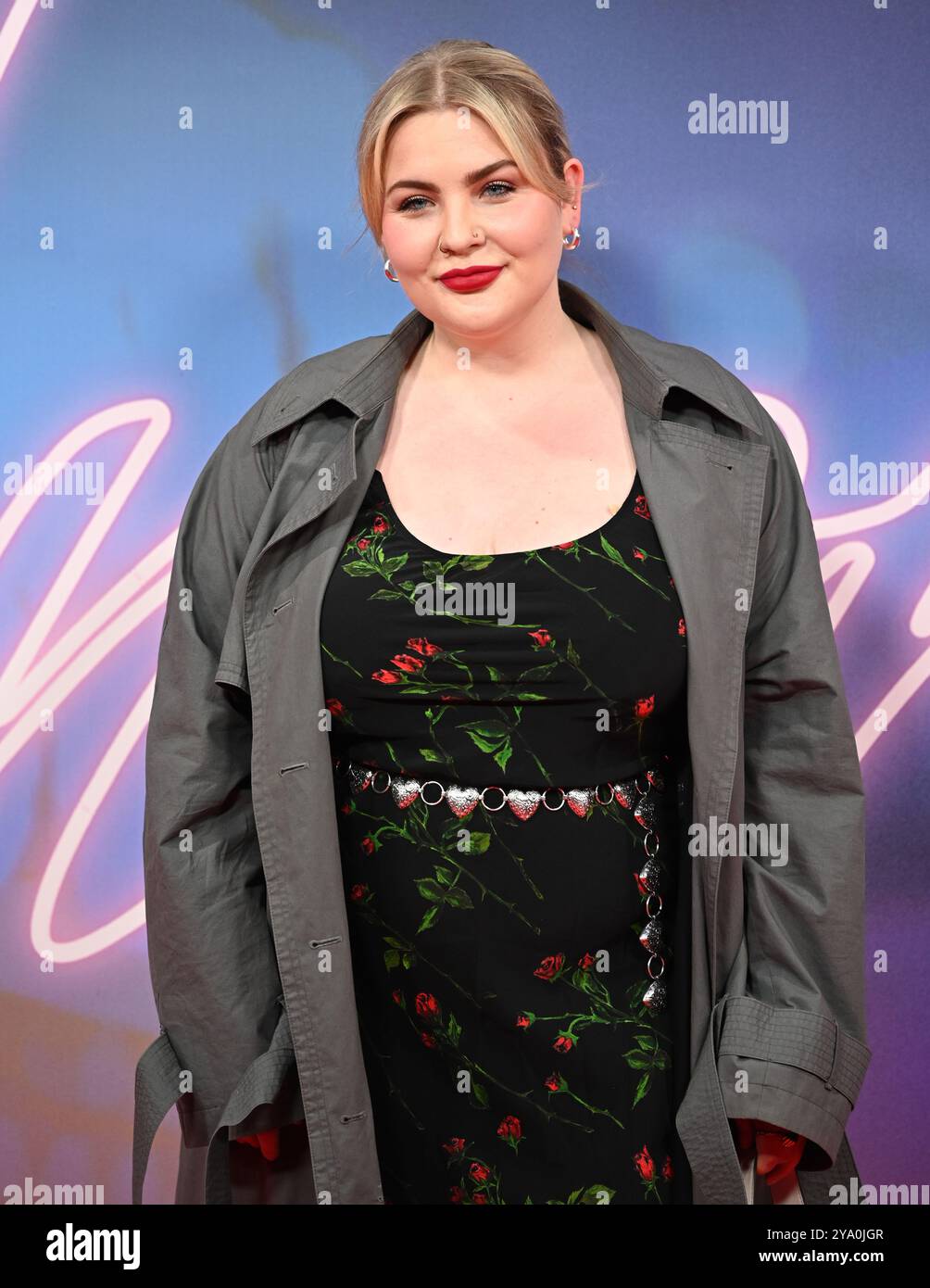 LONDON, ENGLAND: 11th October 2024: Mared Parry attends the "Anora ...