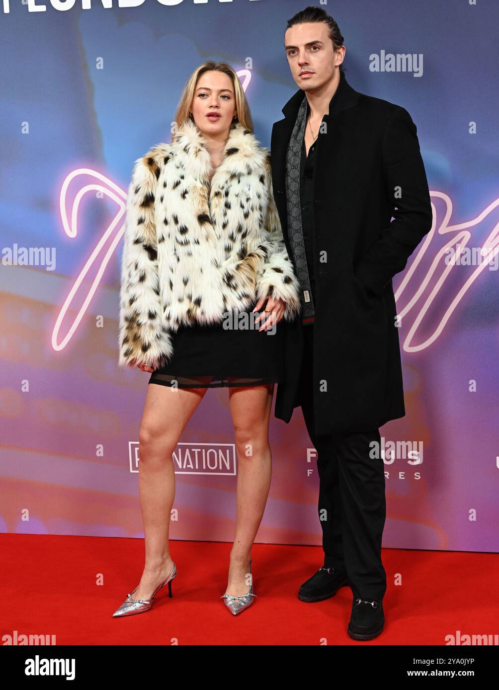 LONDON, ENGLAND: 11th October 2024: India Davis attends the "Anora ...