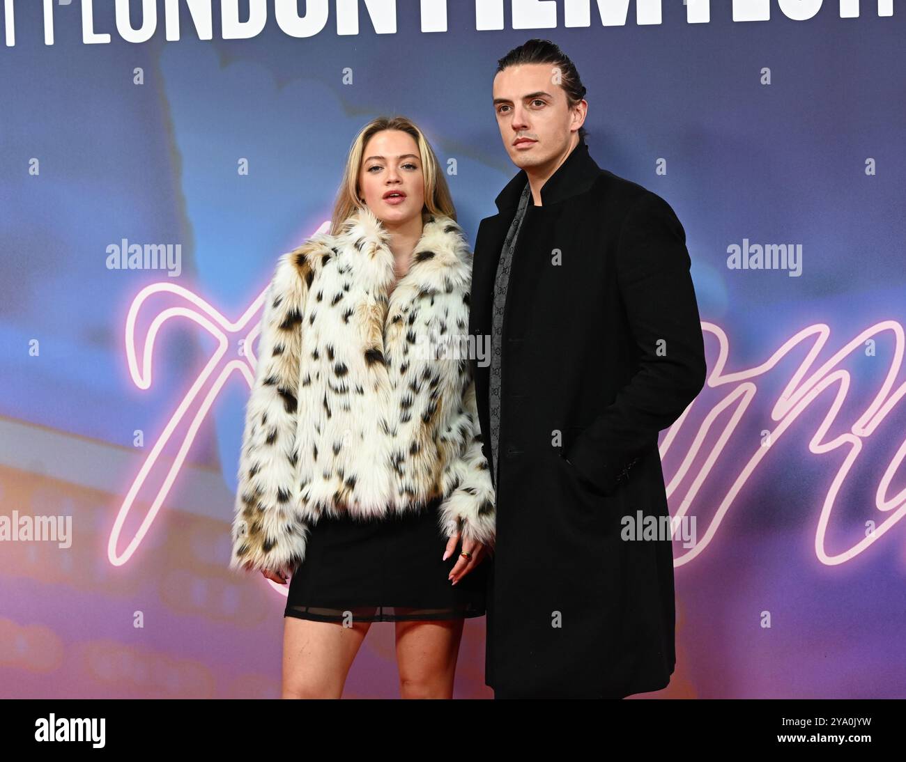 LONDON, ENGLAND: 11th October 2024: India Davis attends the "Anora ...