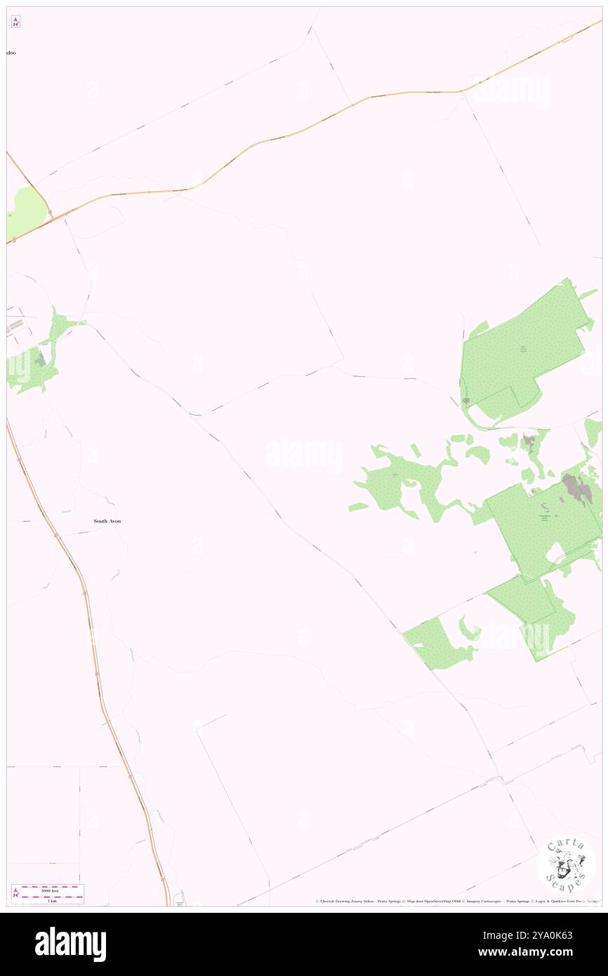 Map of brookton Cut Out Stock Images & Pictures - Alamy