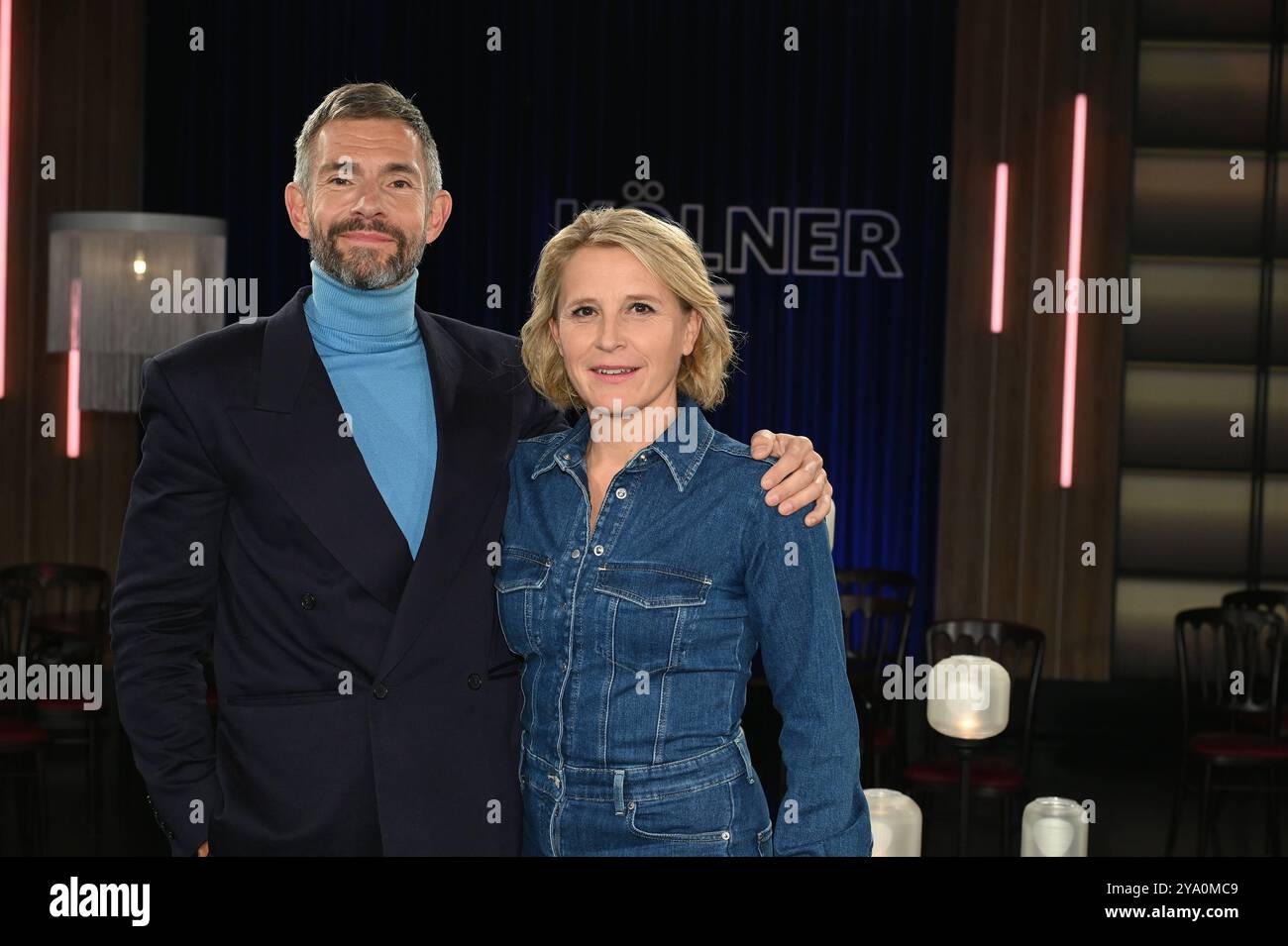 Moderatoren Susan Link und Micky Beisenherz Moderatoren der WDR Talkshow Kölner Treff ...