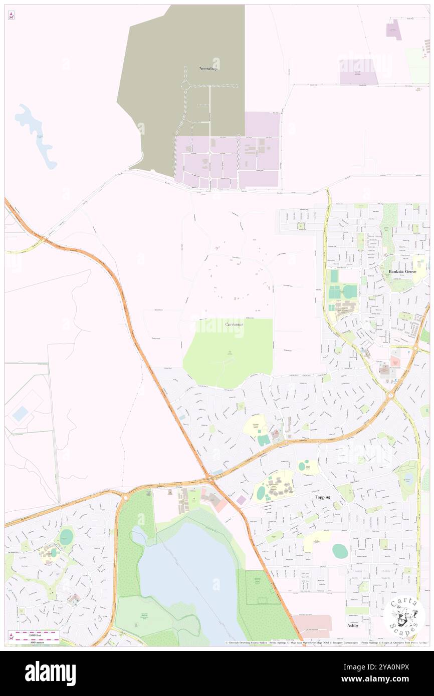 Wanneroo map hi-res stock photography and images - Alamy