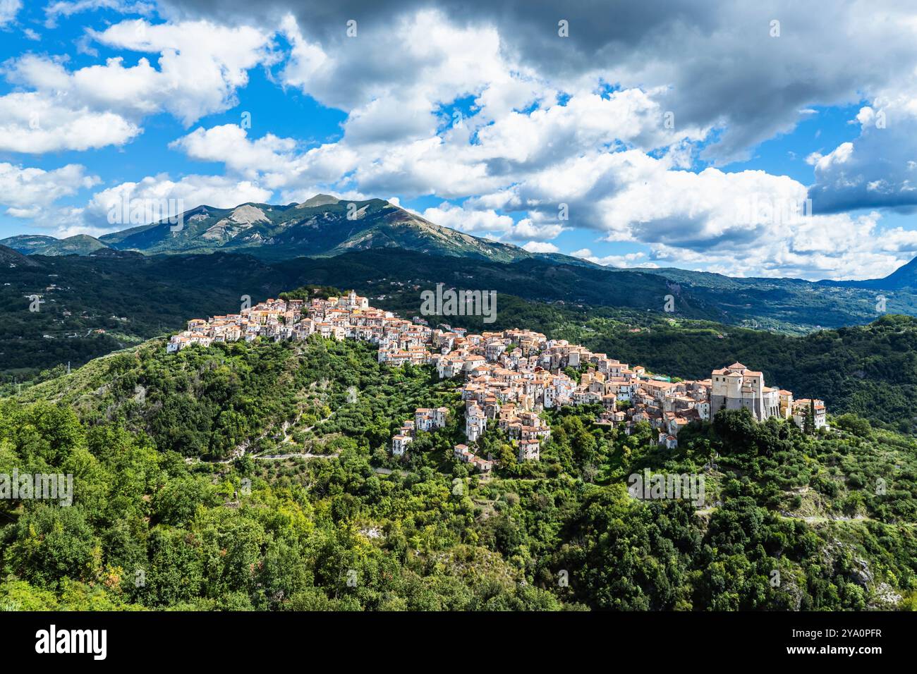 Village rivello in apennines hi-res stock photography and images - Alamy